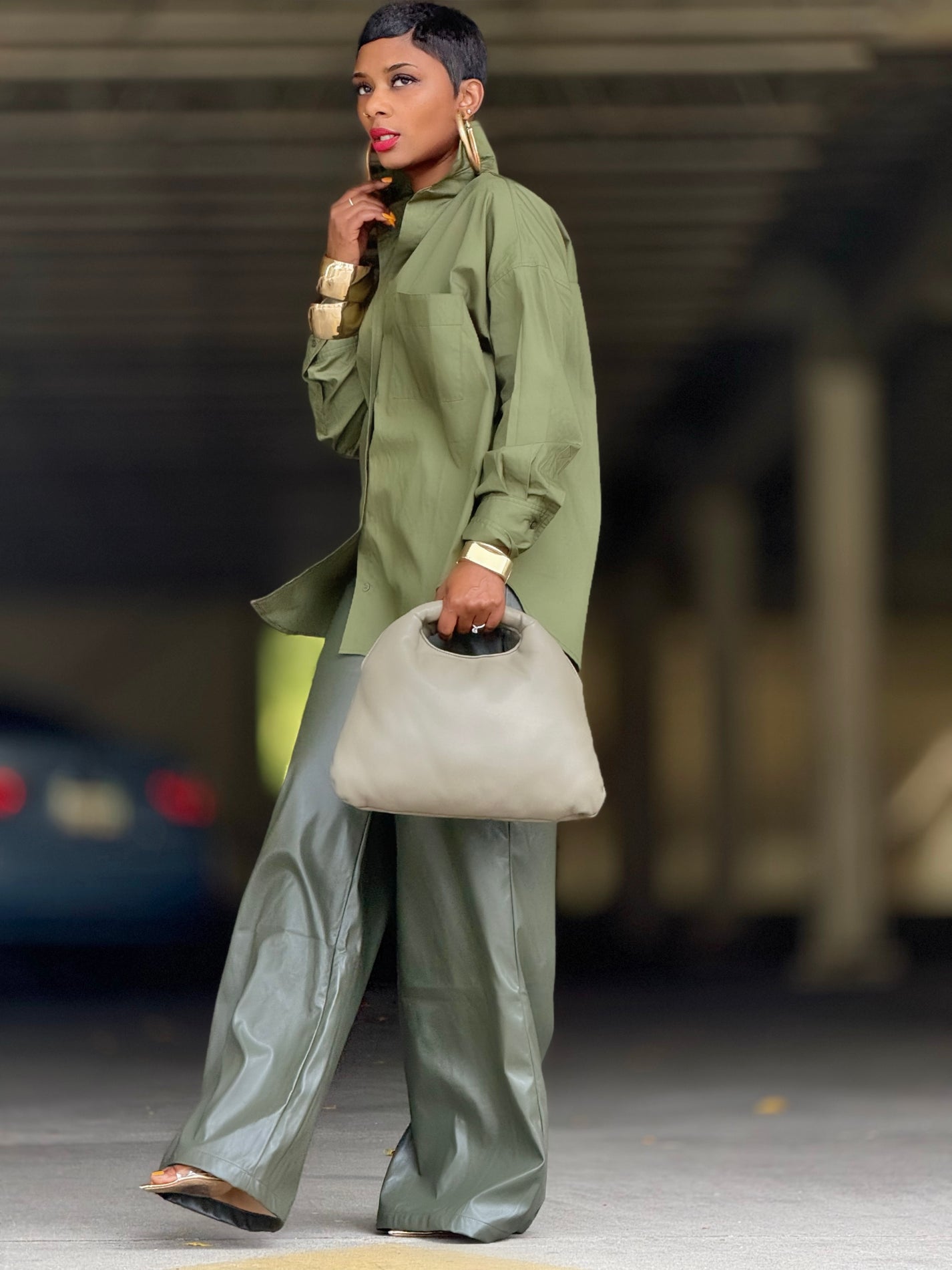 Rosemere Olive Top (Available in 2X) – Young at Style